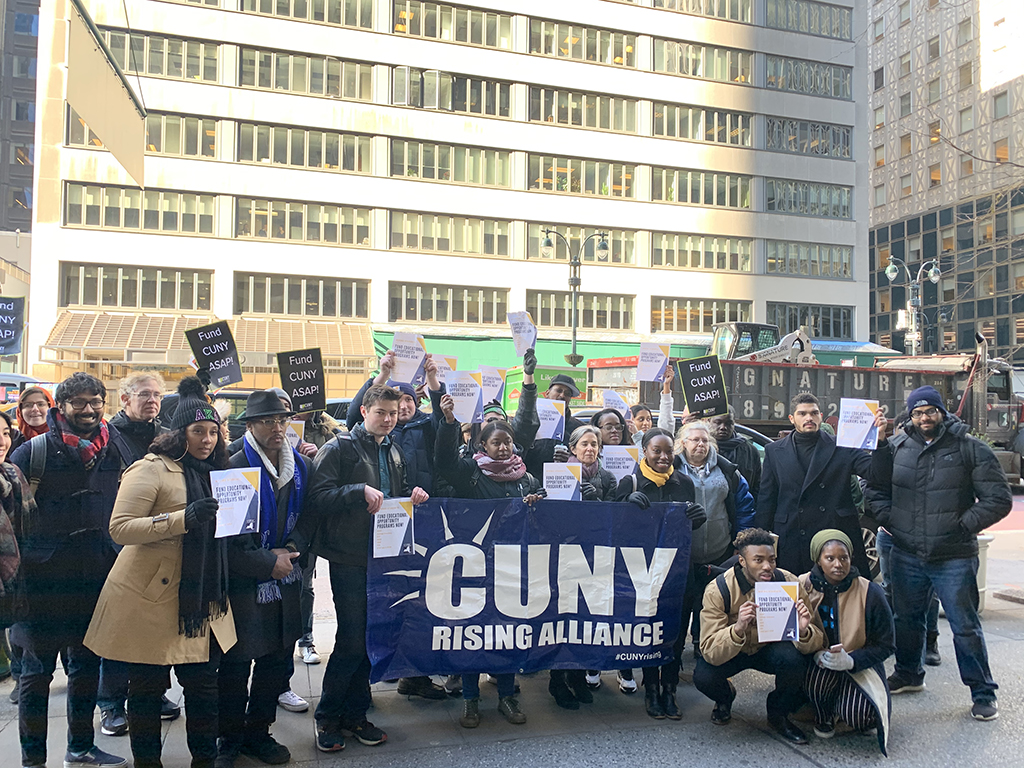CUNY Students Demand Increased Funding for Education Opportunity ...